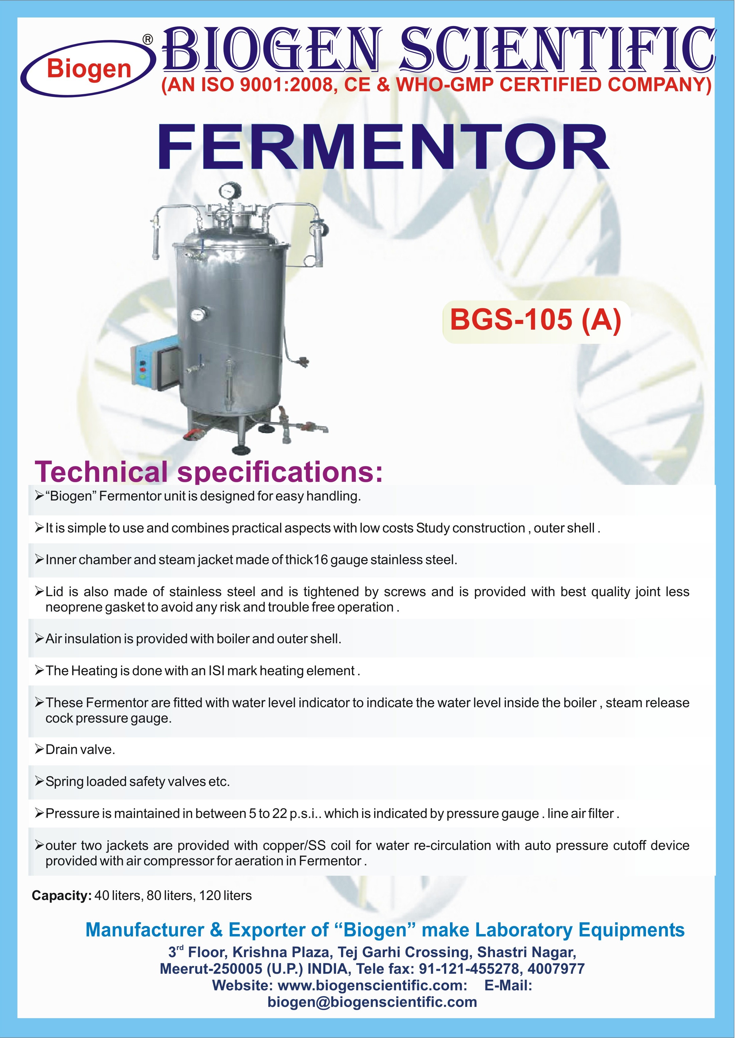 BIOGEN SCIENTIFIC MEERUT