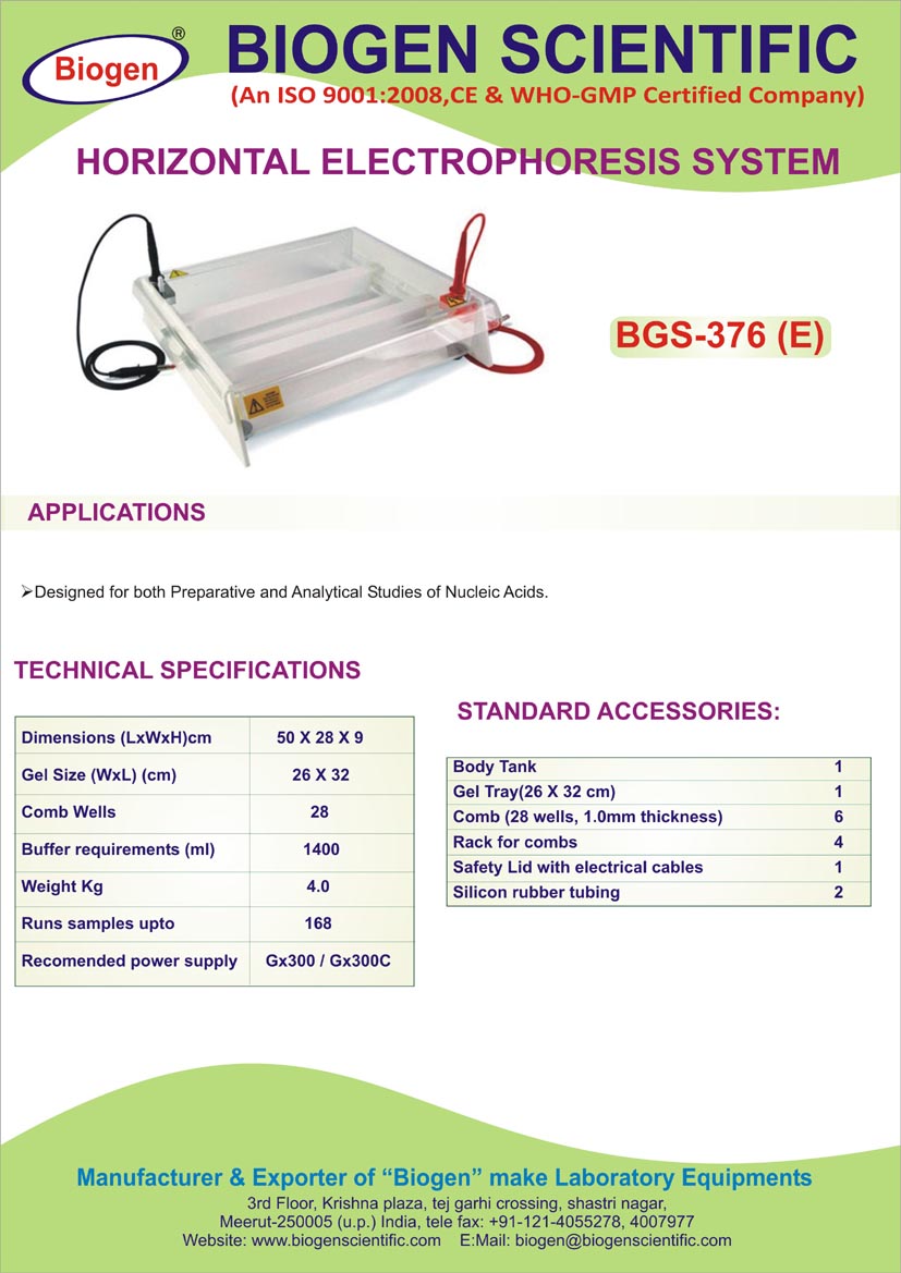 BIOGEN SCIENTIFIC MEERUT