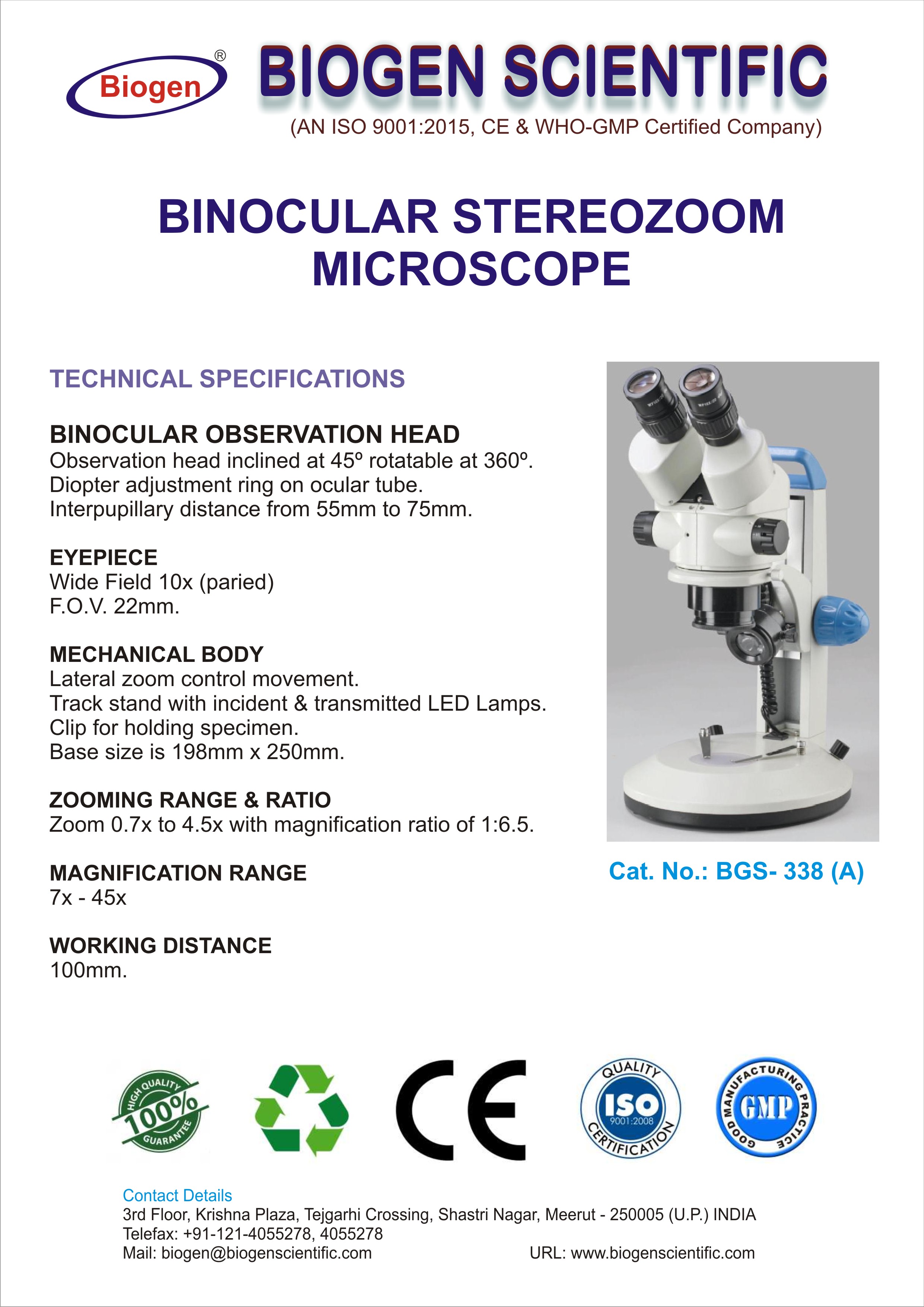 BIOGEN SCIENTIFIC MEERUT