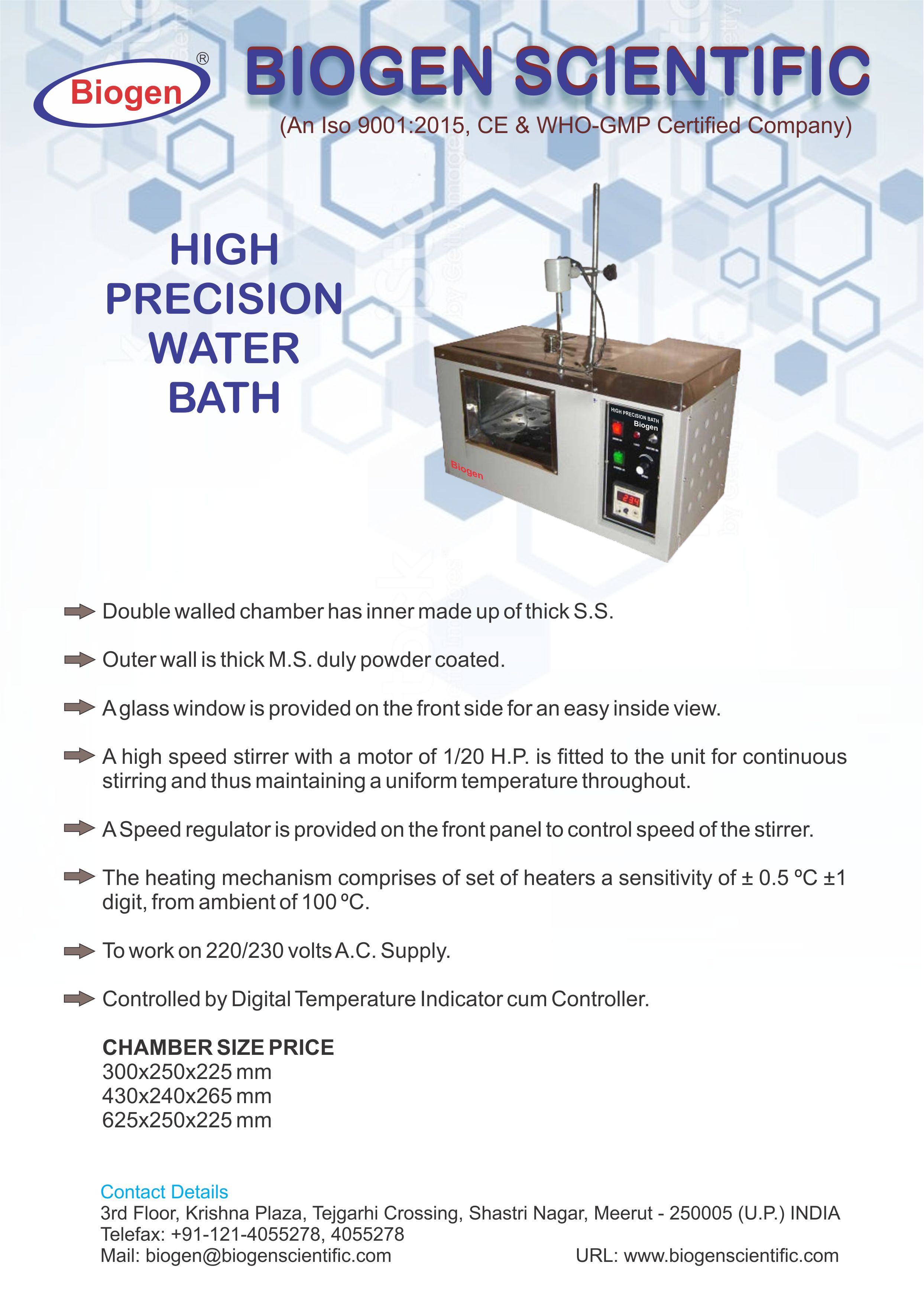 BIOGEN SCIENTIFIC MEERUT