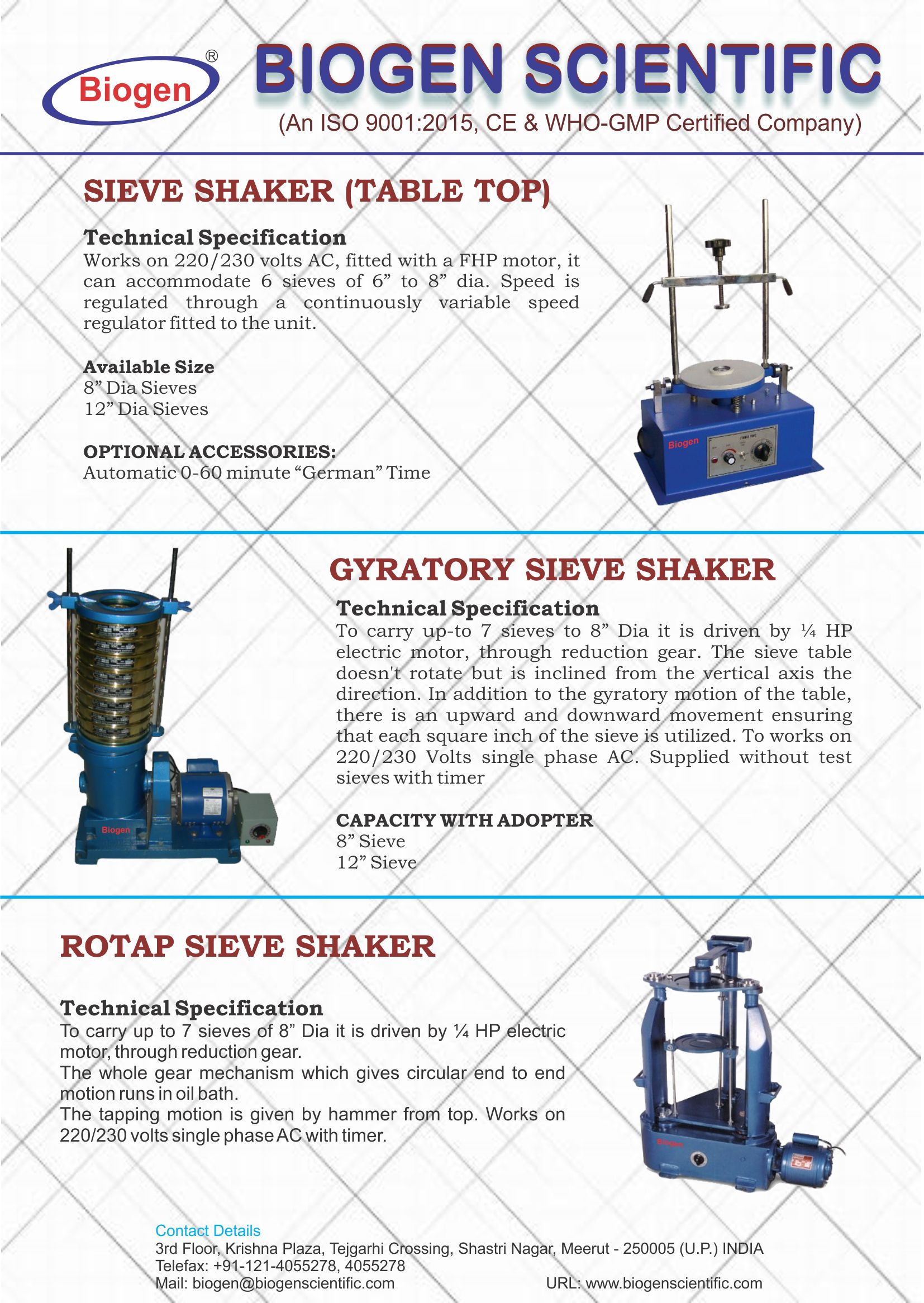BIOGEN SCIENTIFIC MEERUT