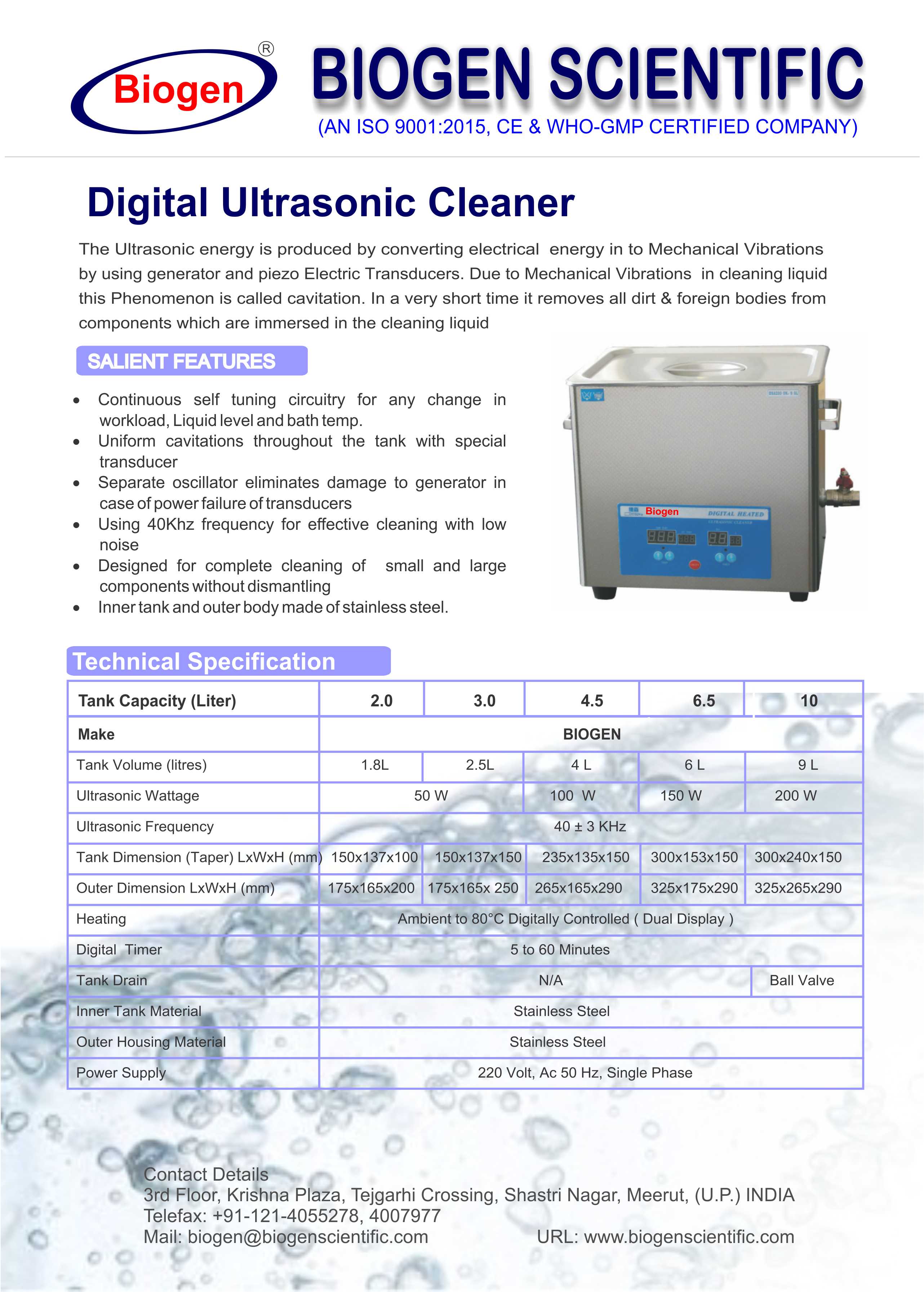 BIOGEN SCIENTIFIC MEERUT