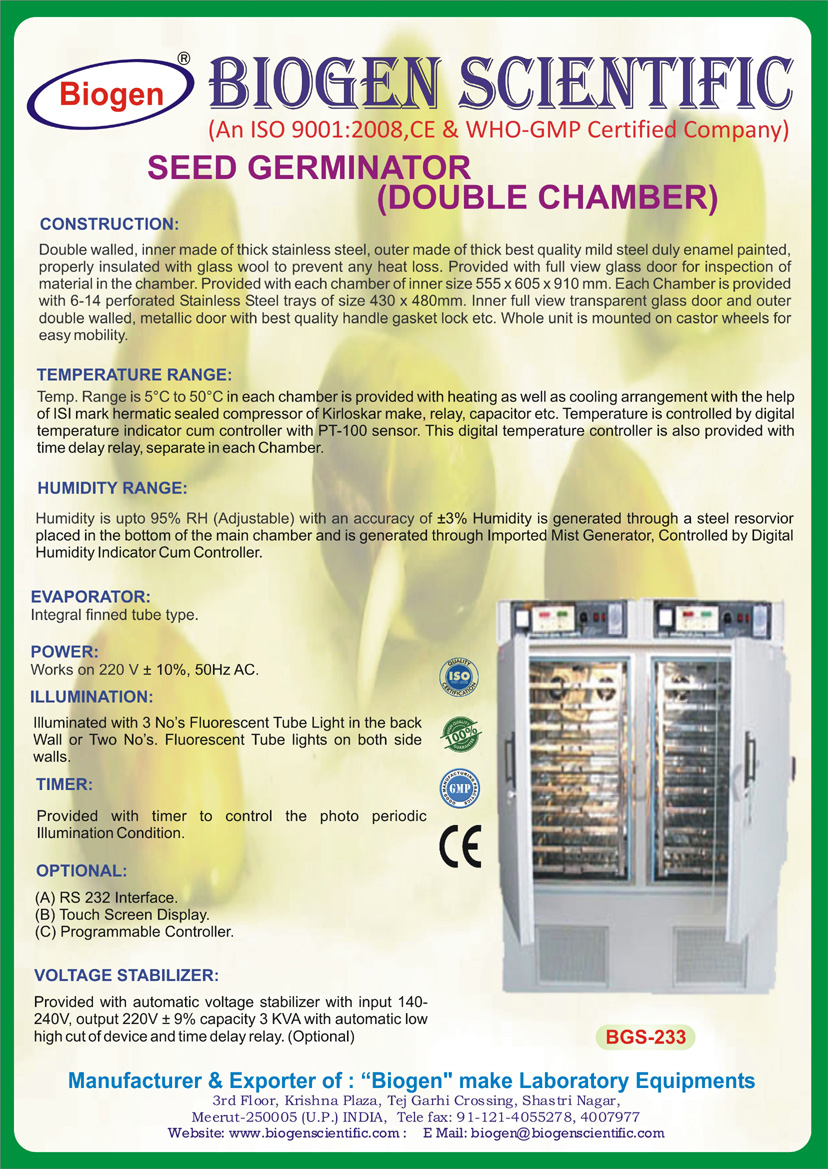 BIOGEN SCIENTIFIC MEERUT