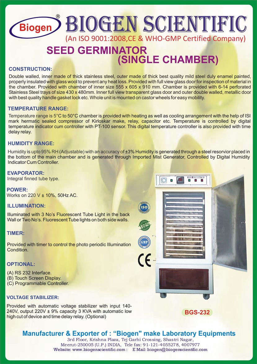 BIOGEN SCIENTIFIC MEERUT